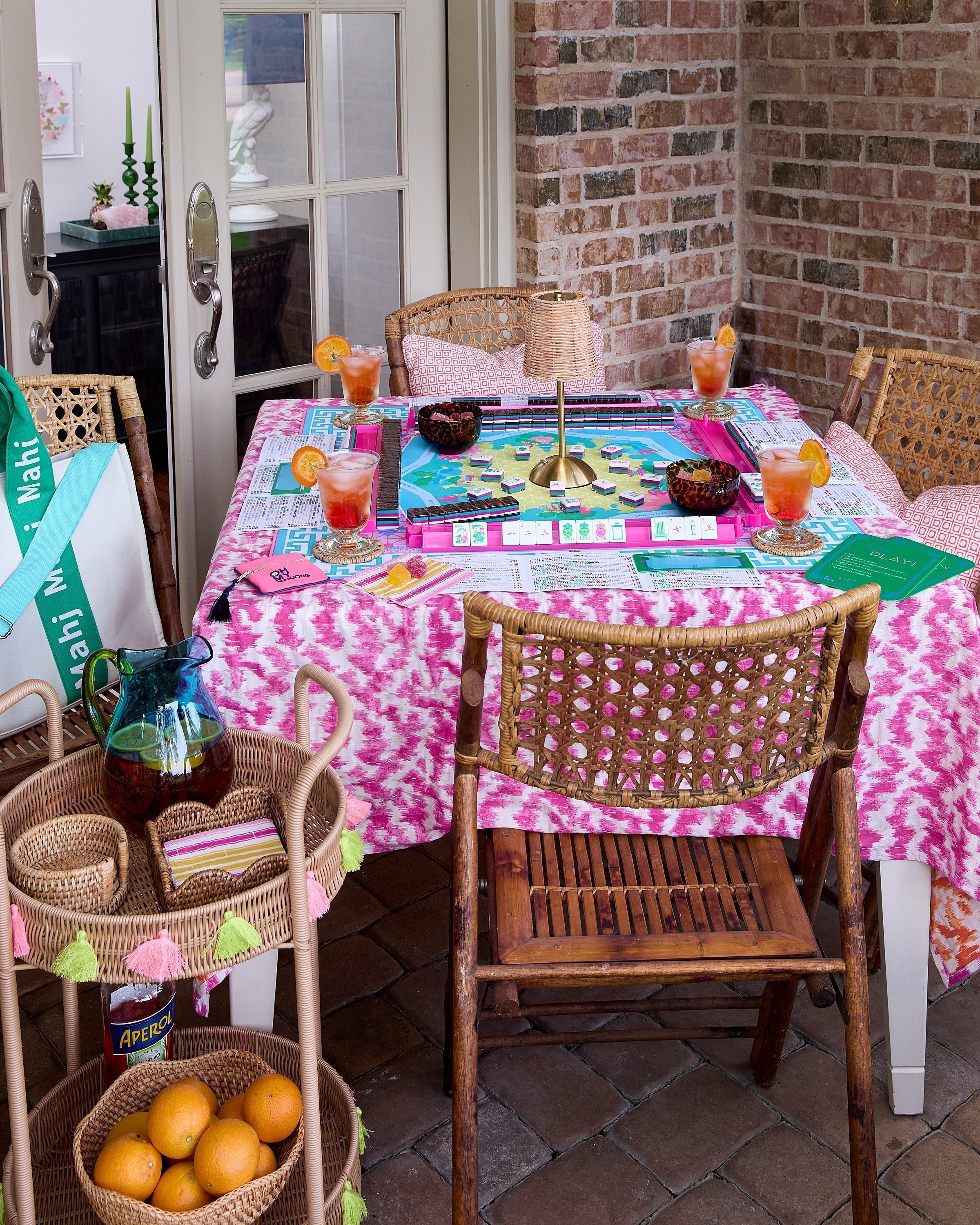 Host the Ultimate Mahjong Party with Oh My Mahjong x Caspari