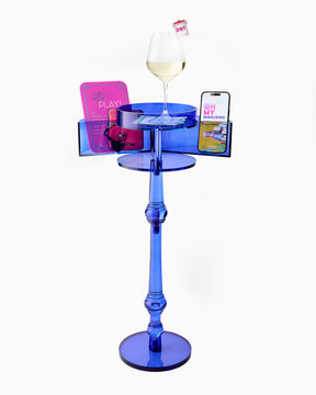 Blue Acrylic Table – Oh My Mahjong