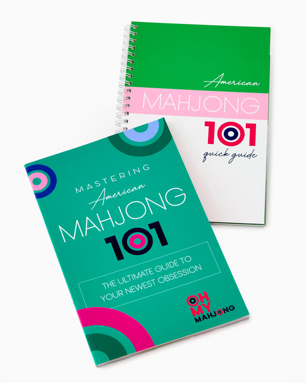 American Mahjong 101 & Quick Start Guide Book Bundle – Oh My Mahjong