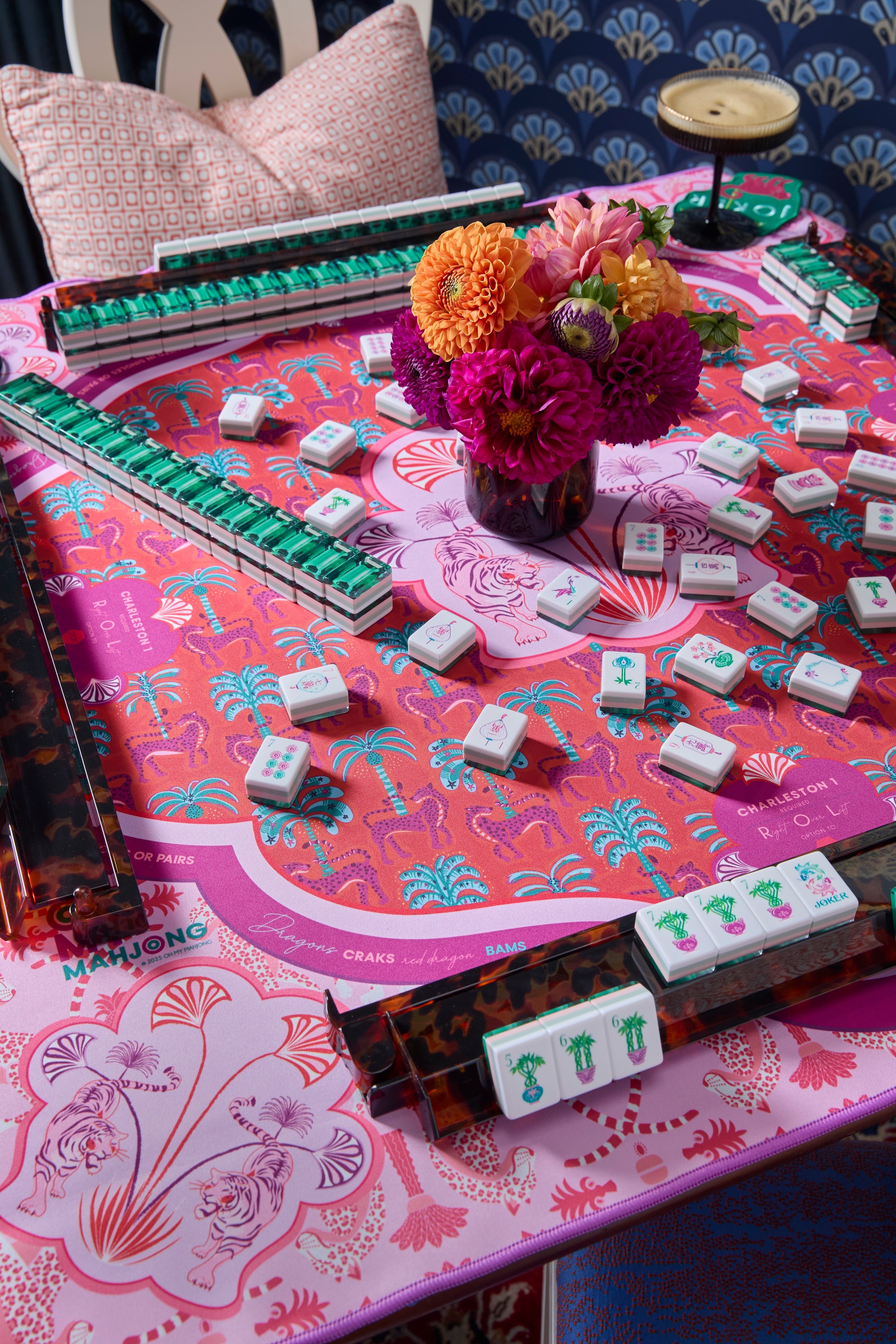 Green Aqua Jong Pool Mat – Oh My Mahjong