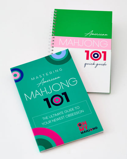 American Mahjong 101 & Quick Start Guide Book Bundle – Oh My Mahjong American Mahjong 101 & Quick Start Guide Book Bundle – Oh My Mahjong