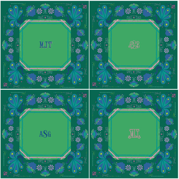 Birdie Green Mat – Oh My Mahjong