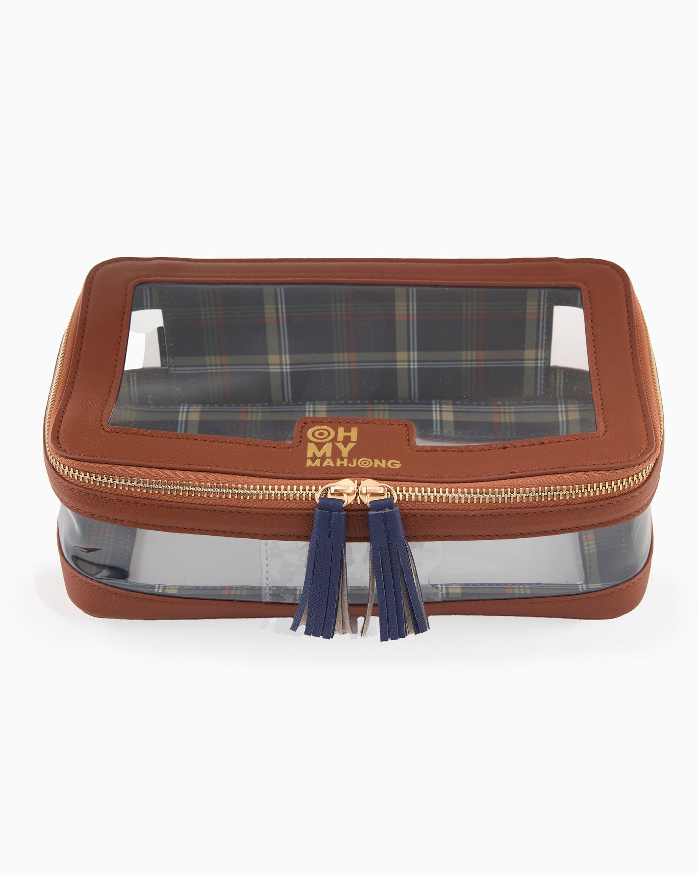 Cognac Tile Storage Bag – Oh My Mahjong