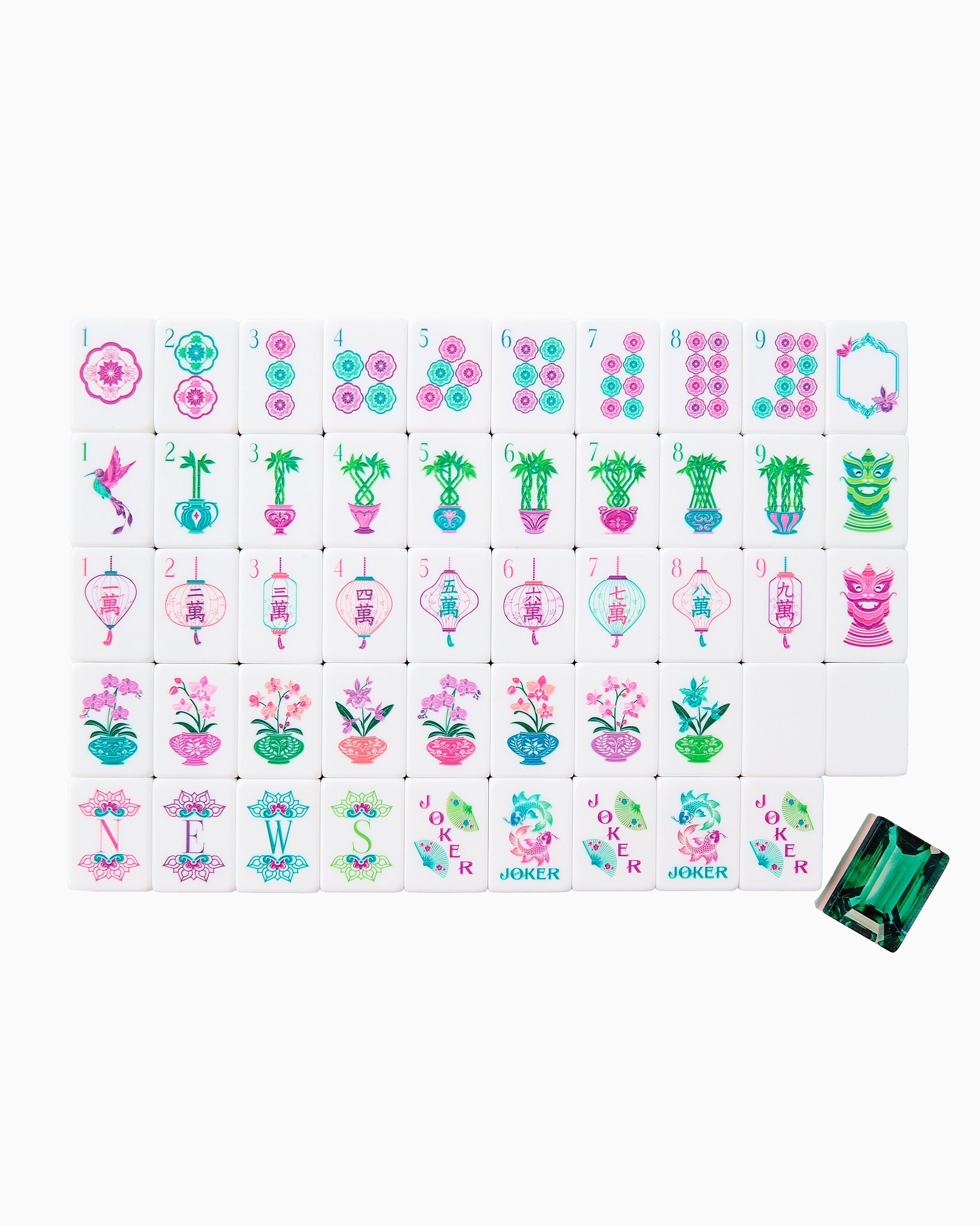 Clear Backed Tiles – Oh My Mahjong