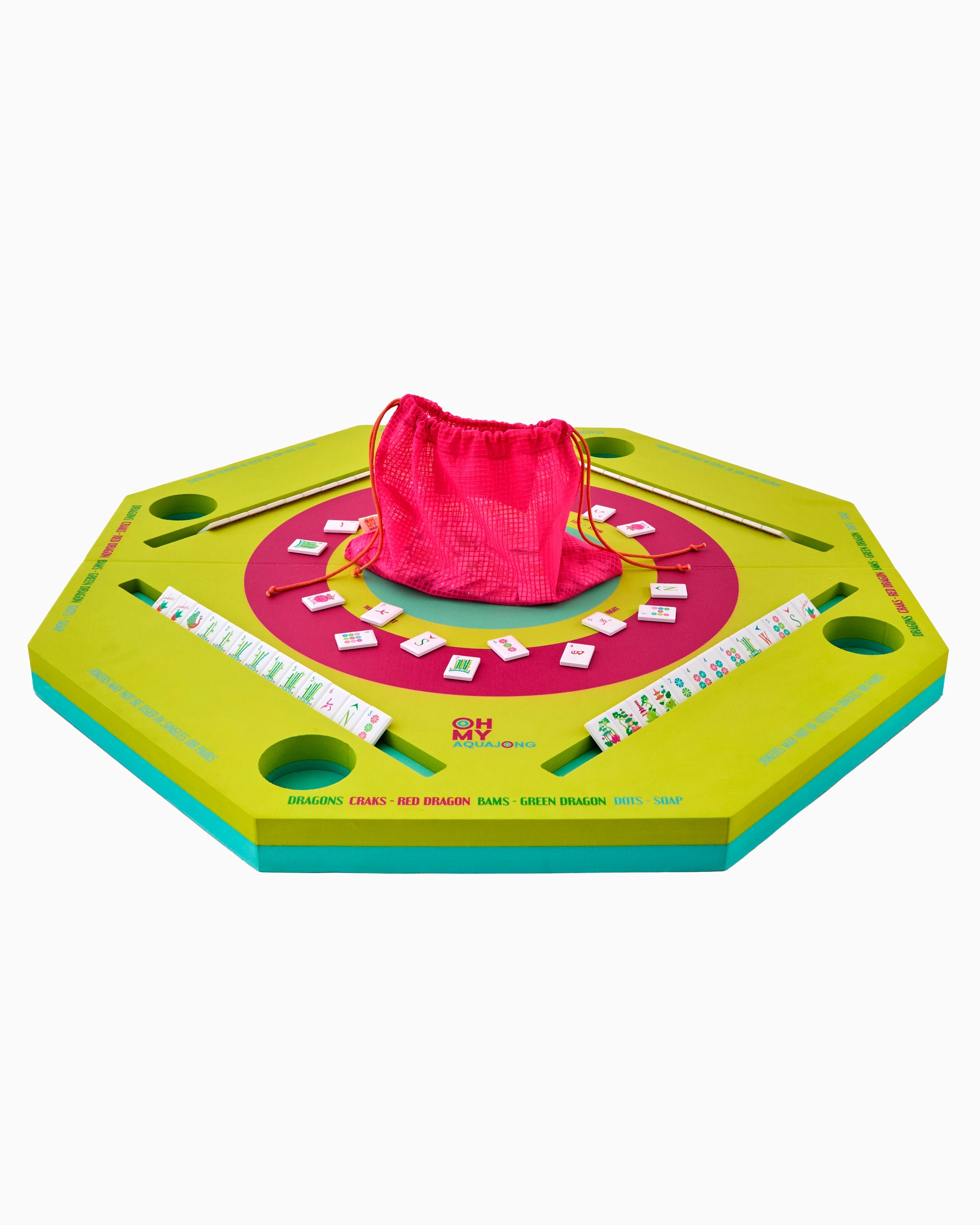 Aqua Jong Pool Mat – Oh My Mahjong