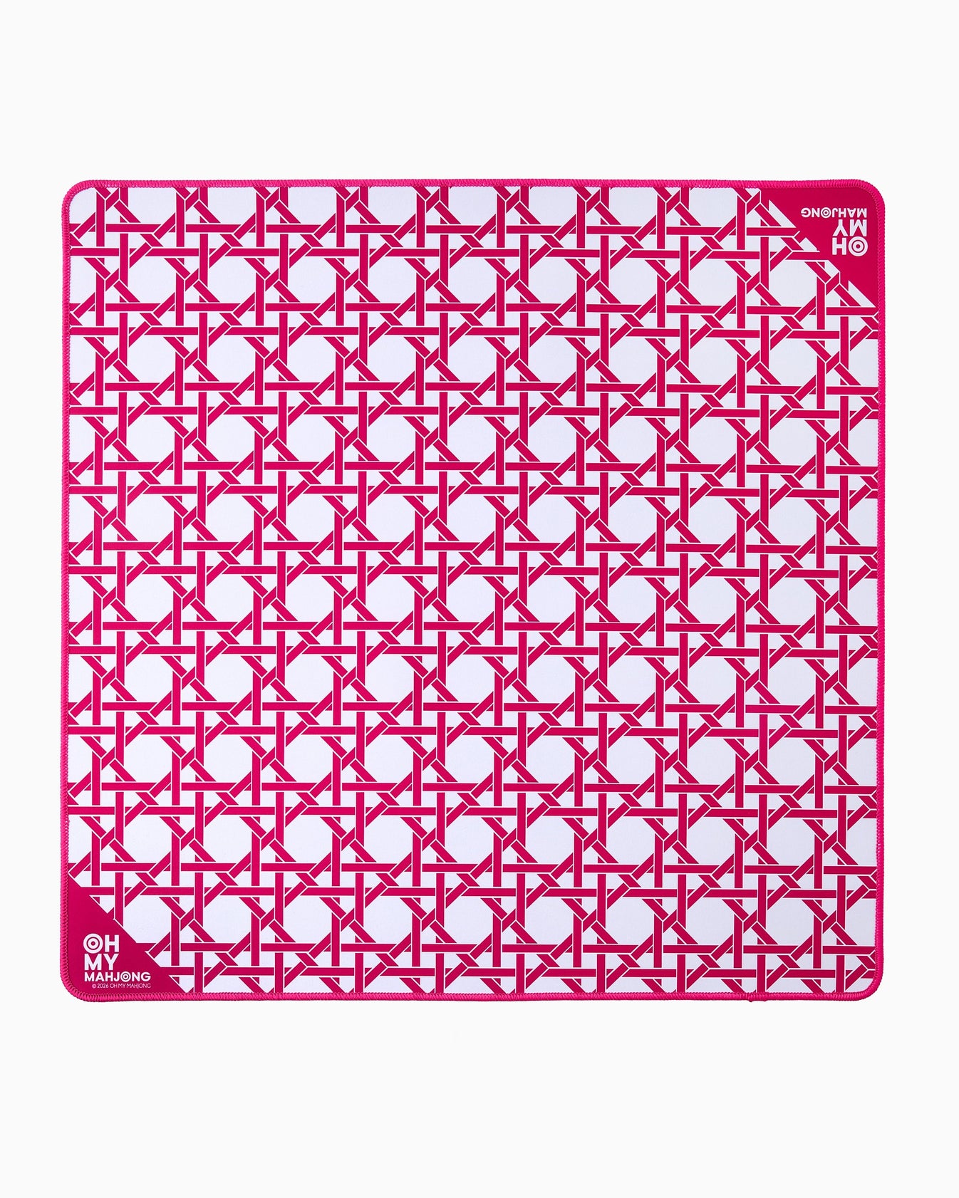 Mini Pink Cane Mat – Oh My Mahjong