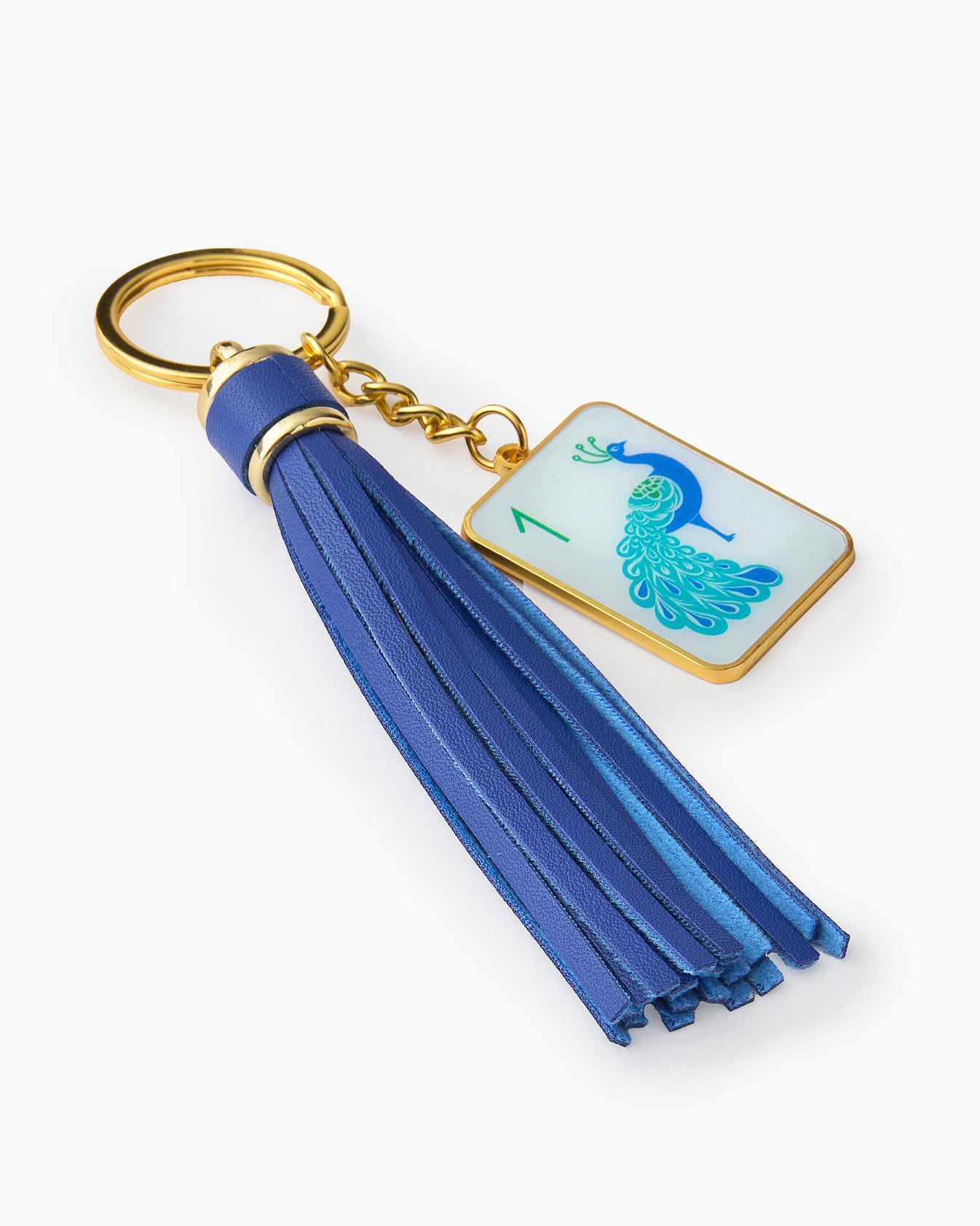 One Bam Keychain – Oh My Mahjong