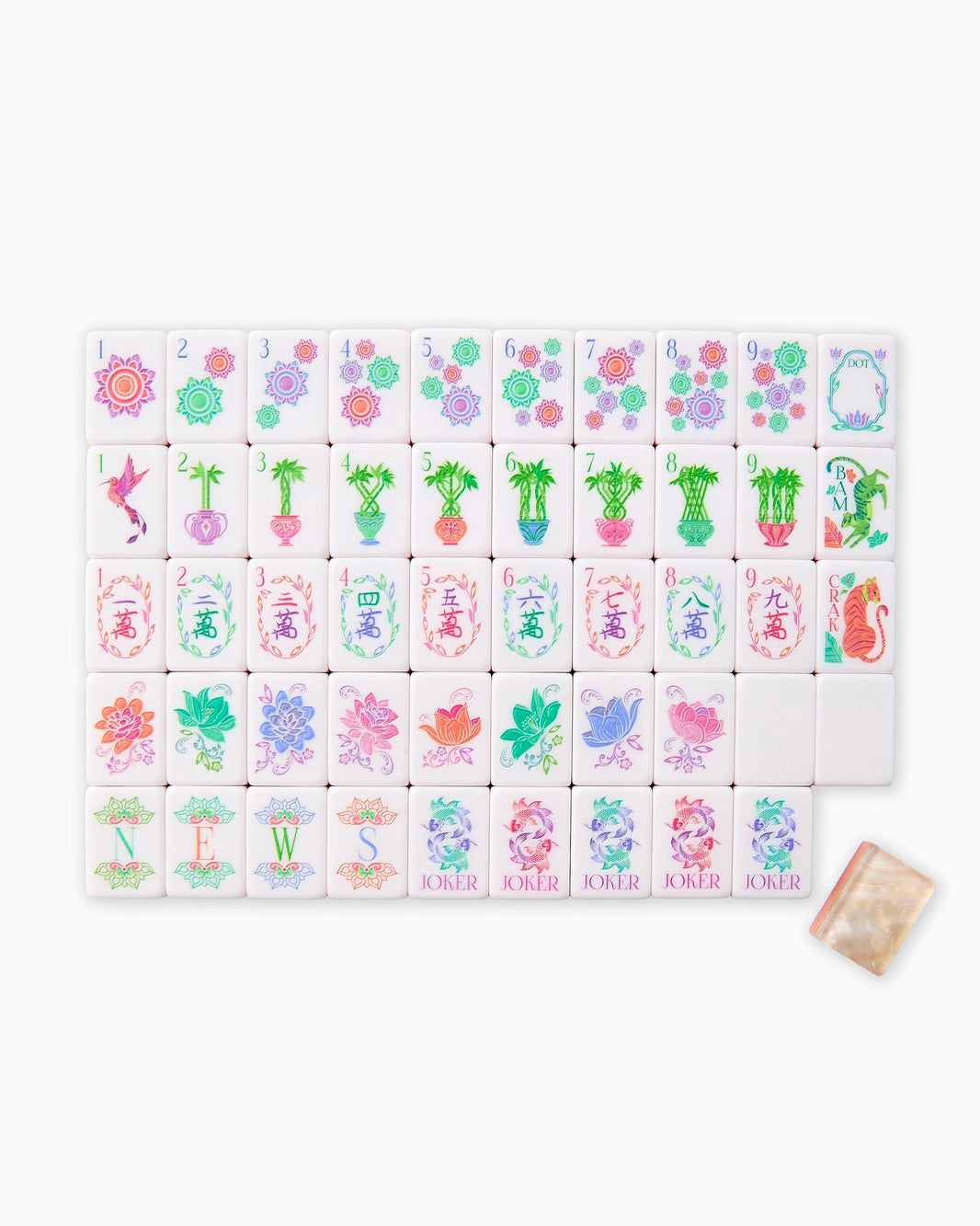 Clear Backed Tiles – Oh My Mahjong