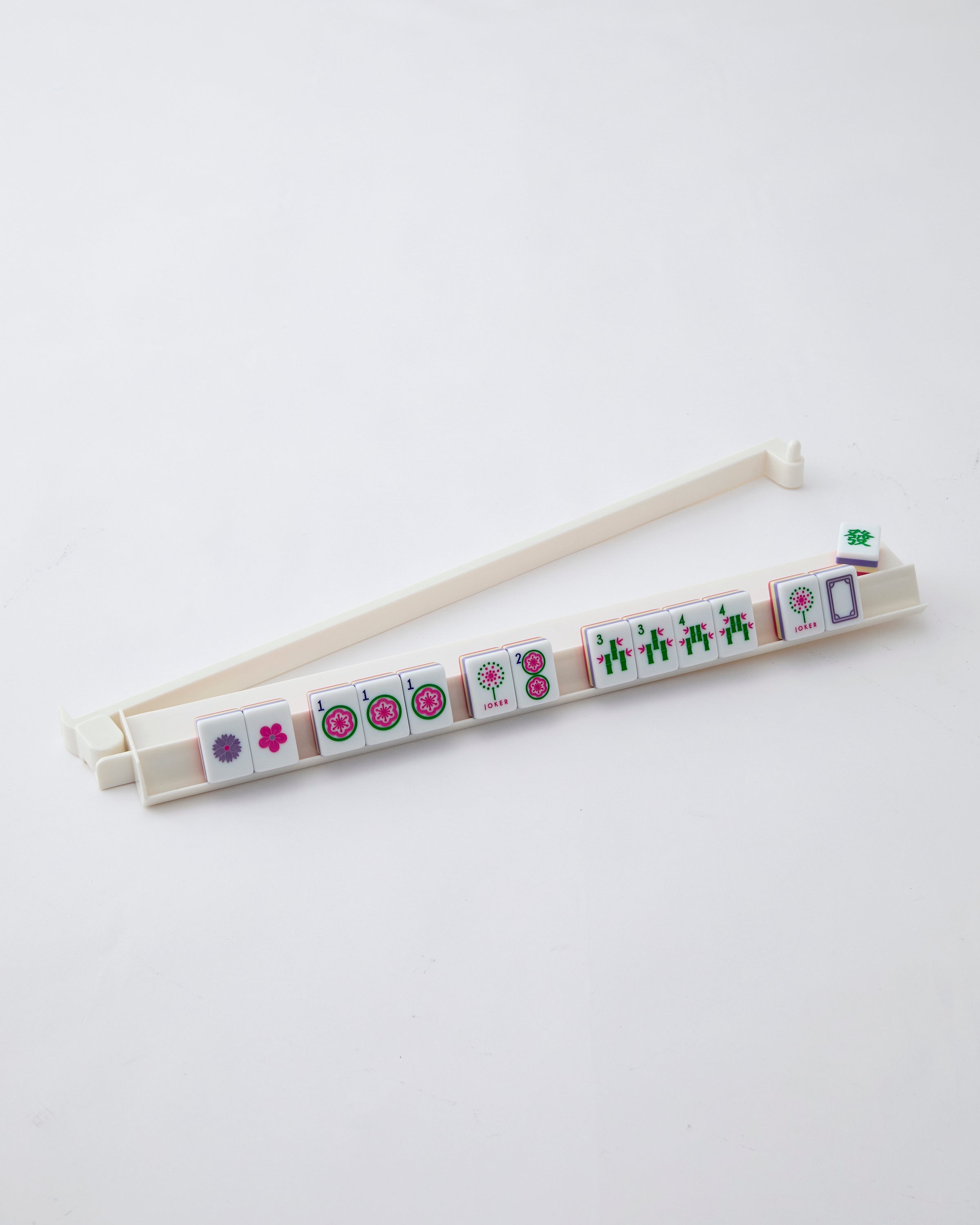 White Acrylic Rack & Pusher Set – Oh My Mahjong